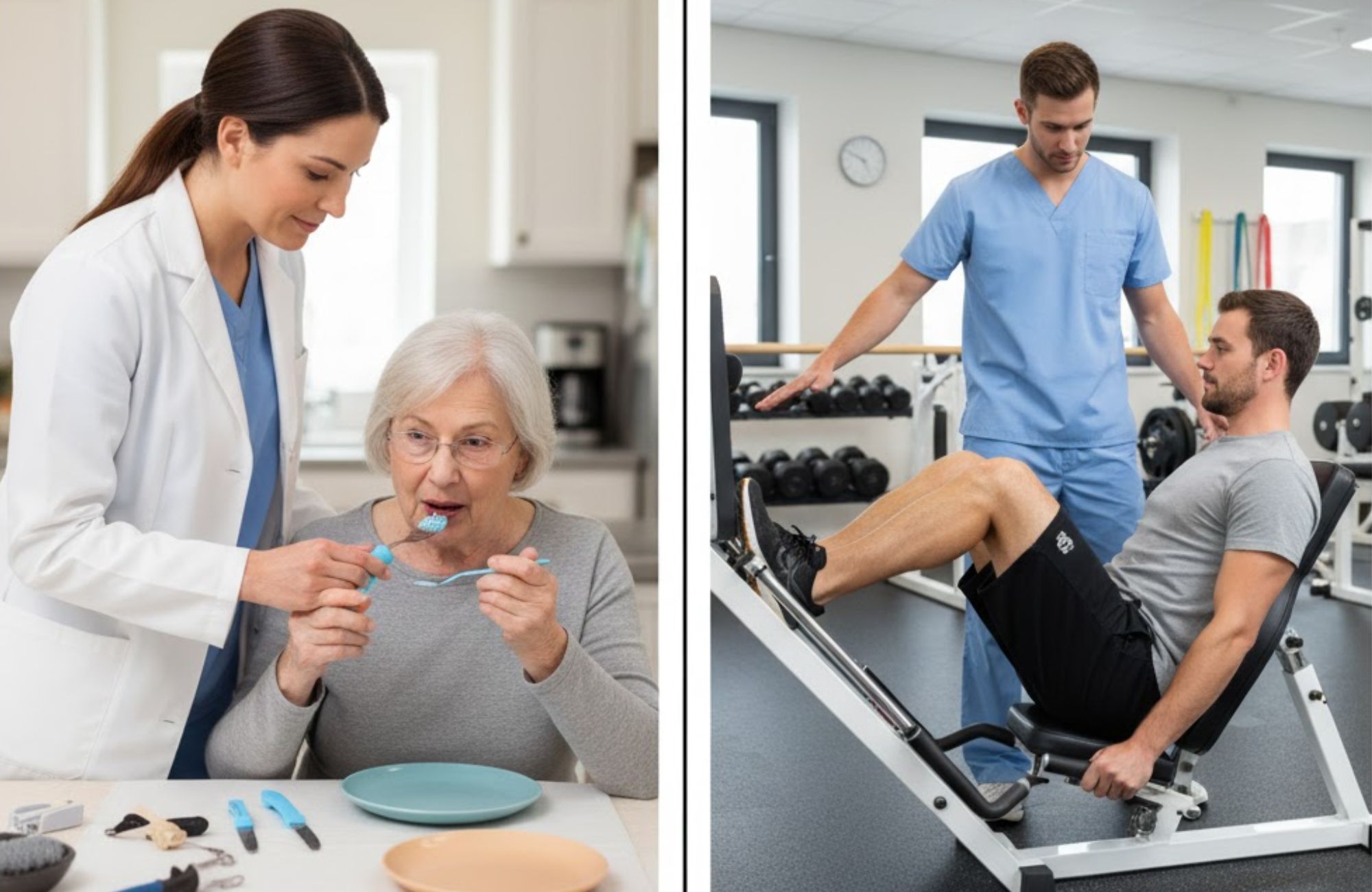 Occupational Therapy Assistant vs Physical Therapy Assistant - Rego ...